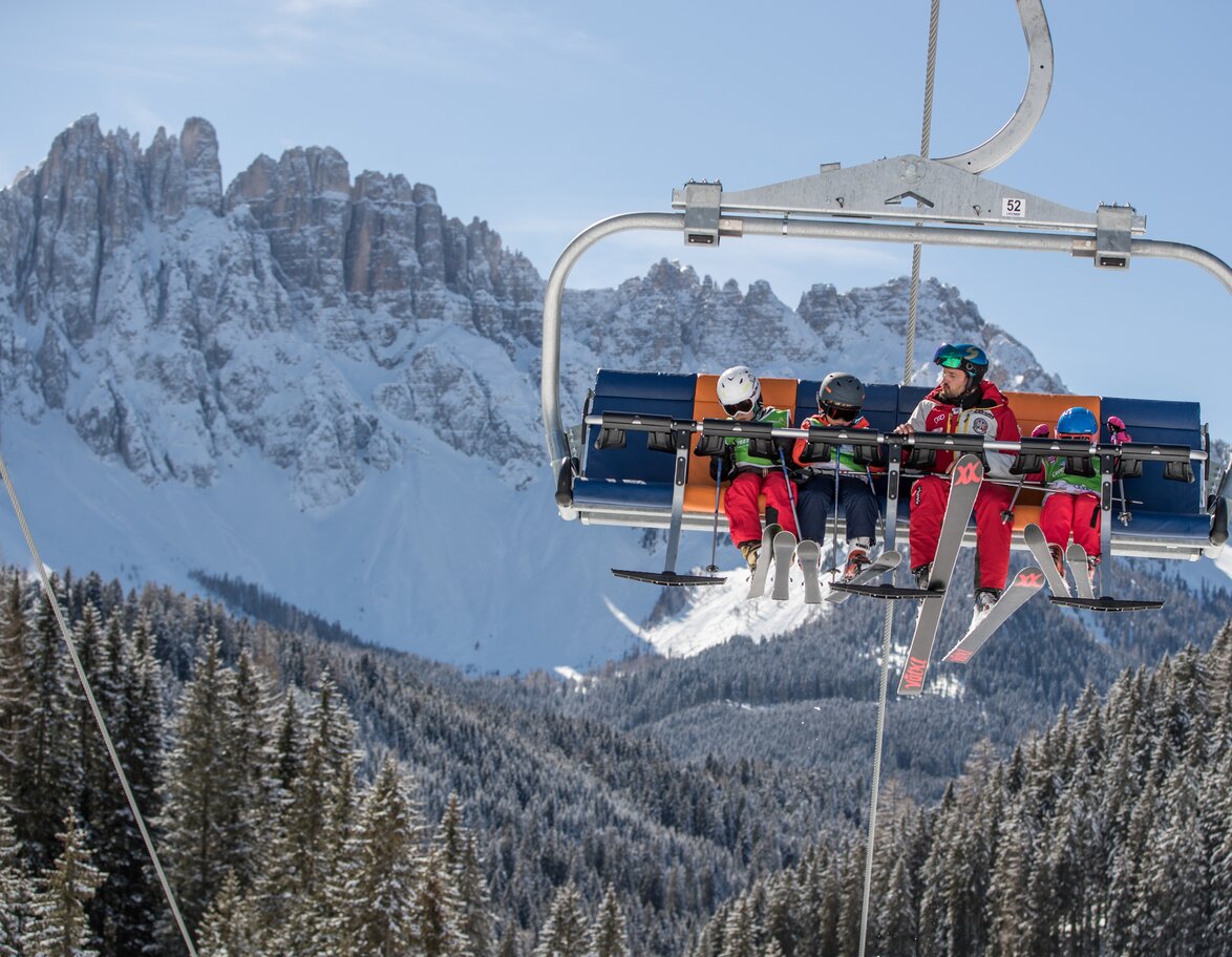Scuole da sci a Carezza - imparare a sciare nelle Dolomiti
